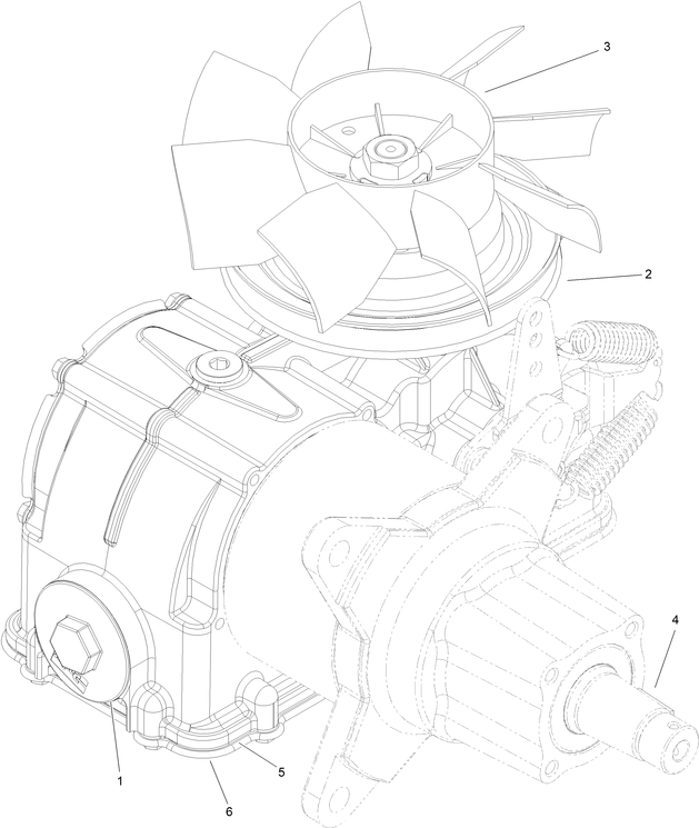 Right Hand Hydraulic Transaxle Assembly Part Number 132-8803 Repair Pa ...